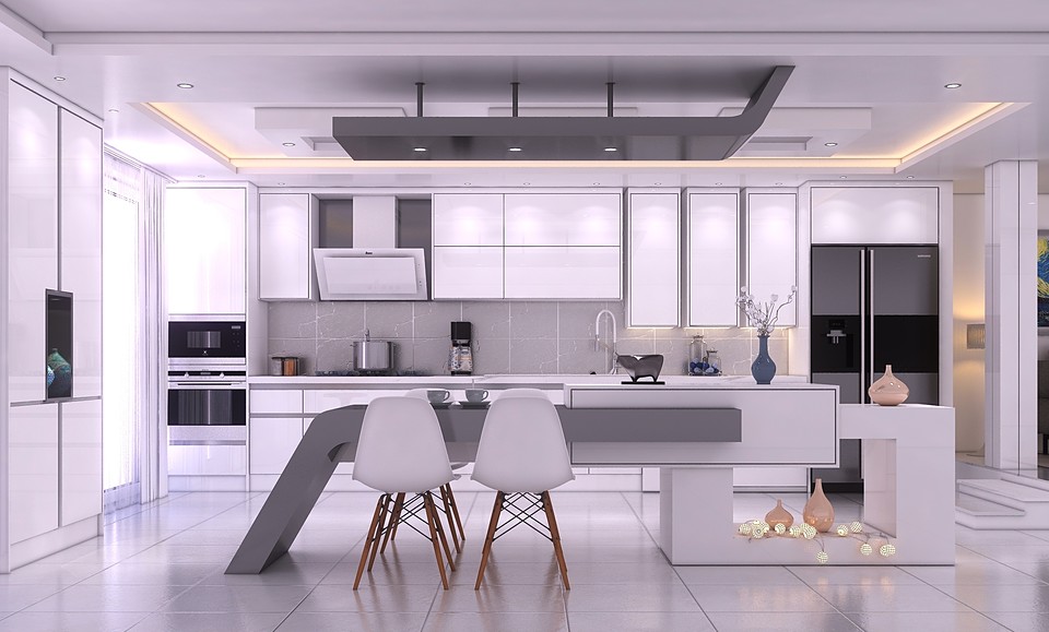 Gray Kitchen