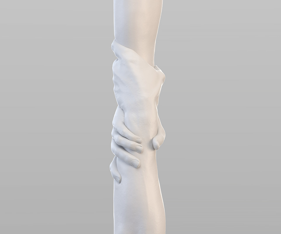 Realistic Grabbed Hands