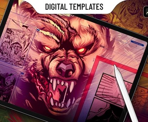 The Batman Adventures Comic Book Cover Template