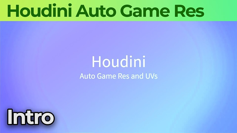 Houdini Auto Game Res
