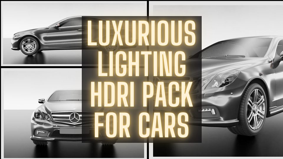Luxurious 3D Car HDRI Pack (Crazy promo -50%)