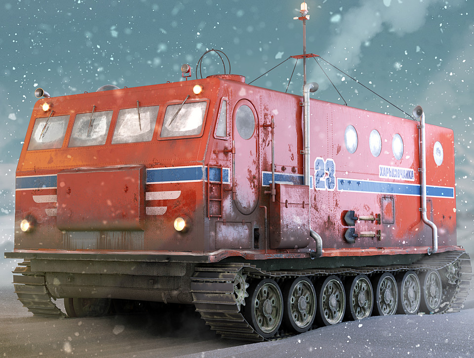 Kharkovchanka Arctic Off-Road Vehicle