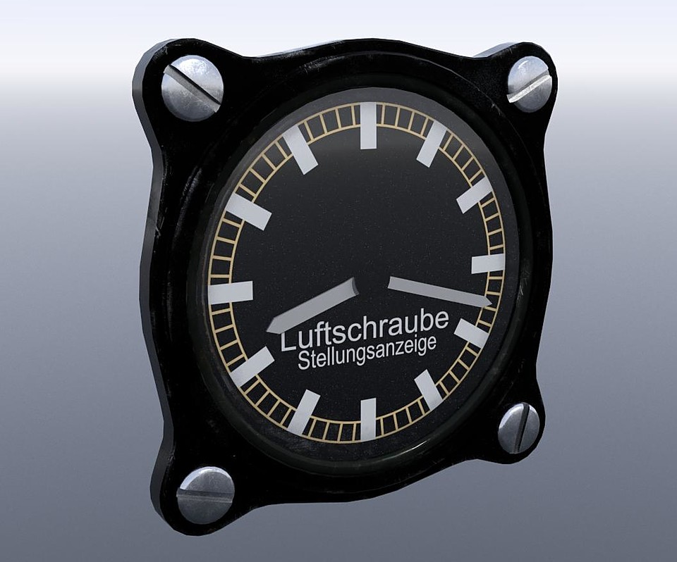 GERMAN PROPELLER PITCH INDICATOR