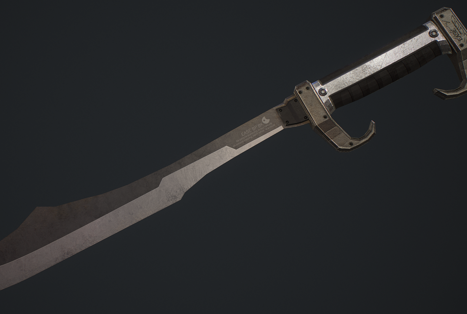 GAMEREADY- MODERN CURVED BLADE