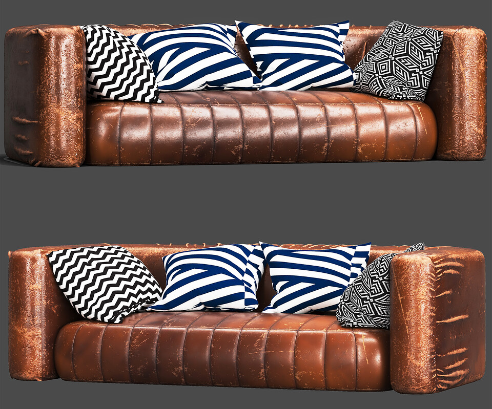 Maddox Leather Sofa