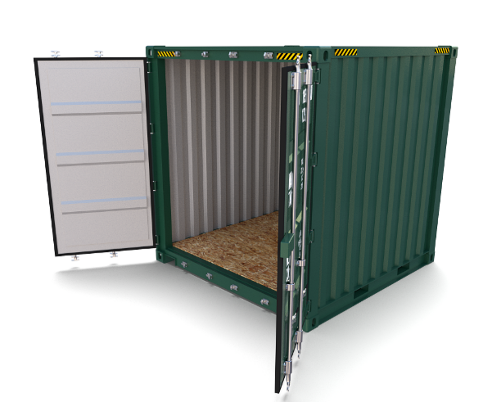 8ft Shipping Container