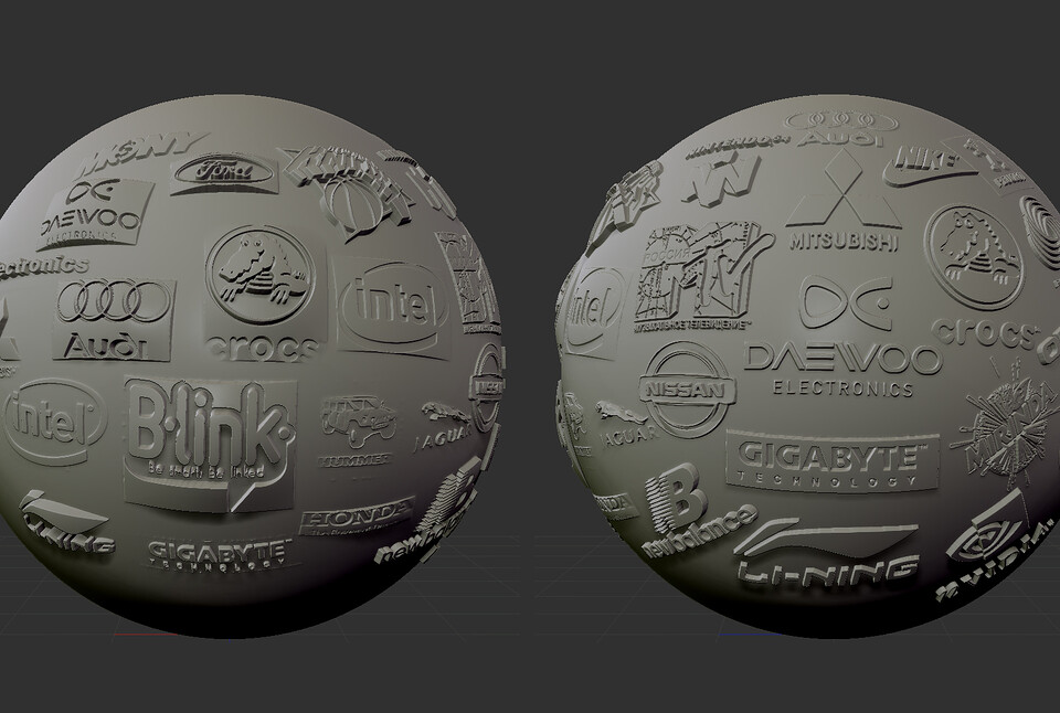 Brand Logos Alpha Pack (+2000 Maps)