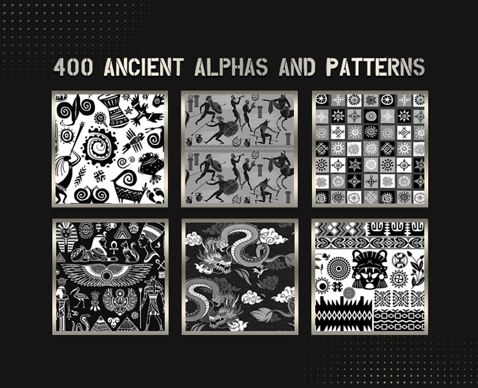 400 Ancient Alphas And Patterns