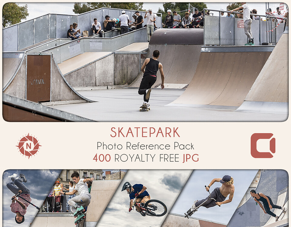 Skatepark - Photo Reference Pack