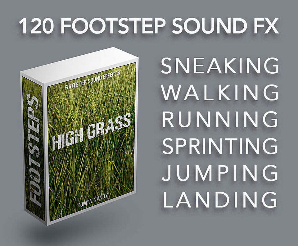 Footsteps Sound FX - High Grass