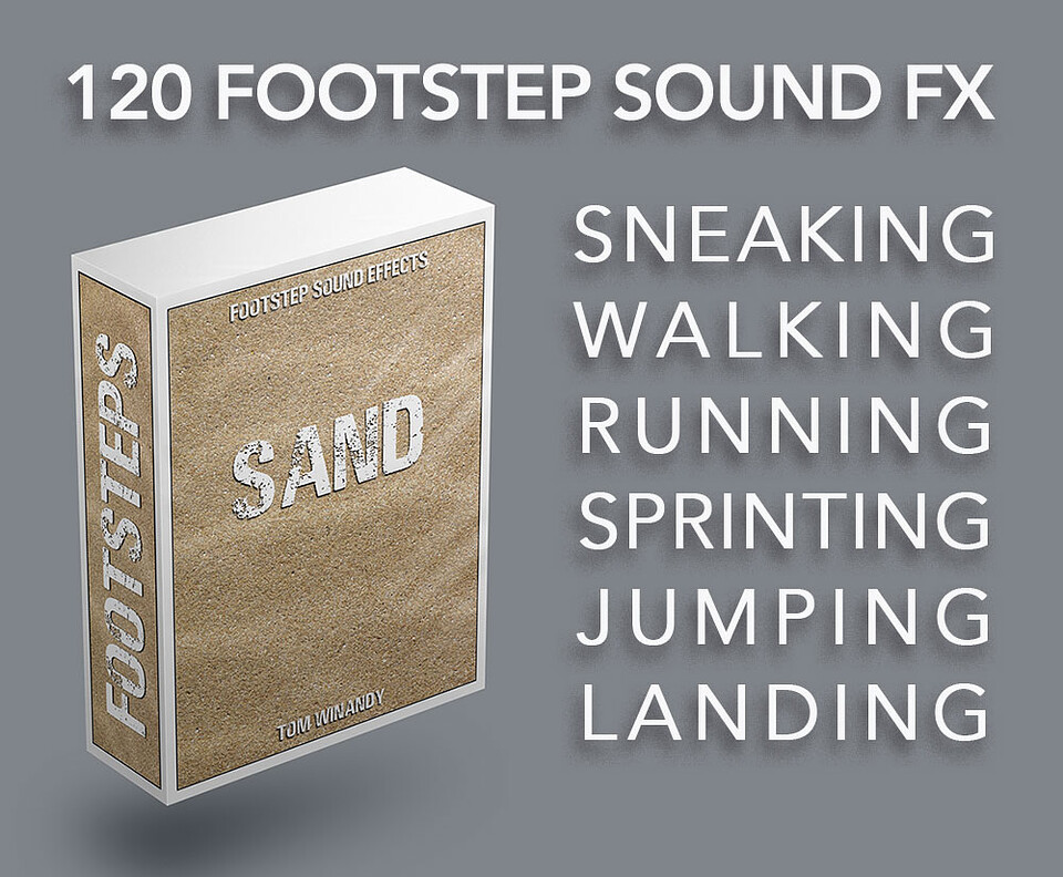Footsteps Sound FX - Sand