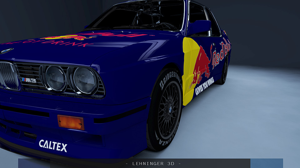 Red Bull Racing - BMW M3 E30