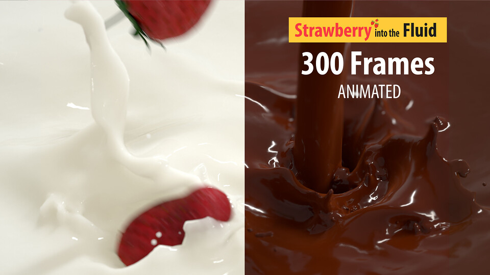 Milk & Chocolate Animated Splash Package