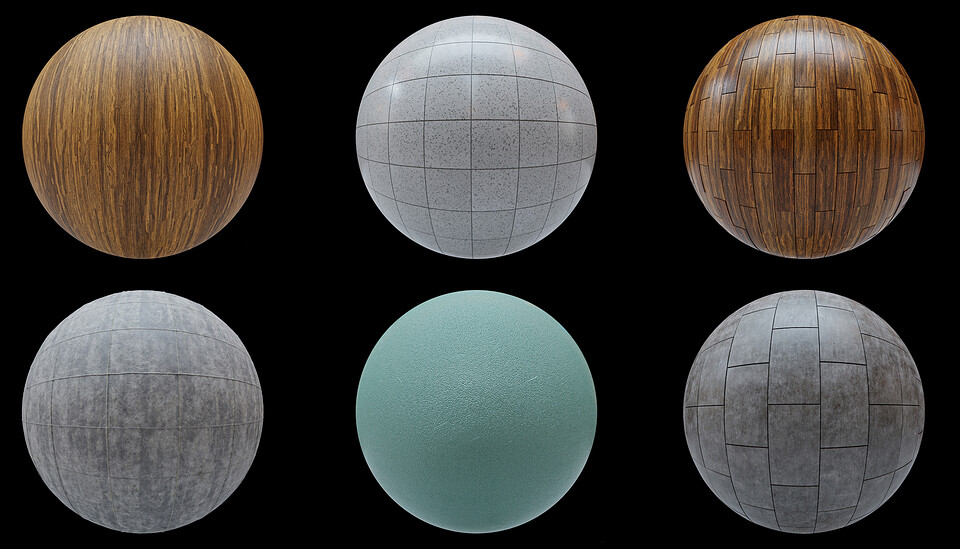 Free Texture pack interior visualization