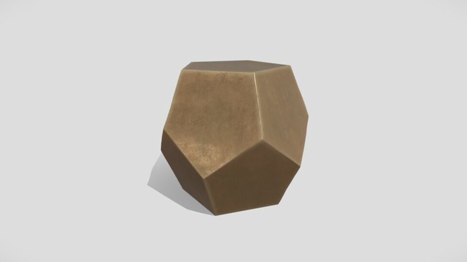 West Elm Gem Cut Side Table