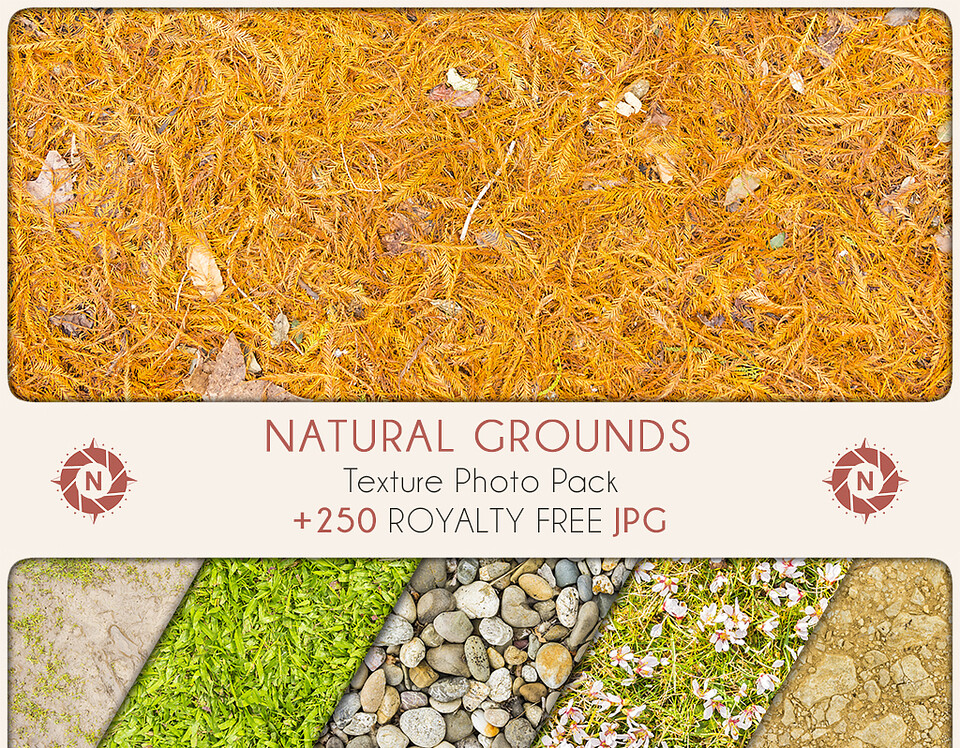 Natural Grounds - Texture Photo Pack