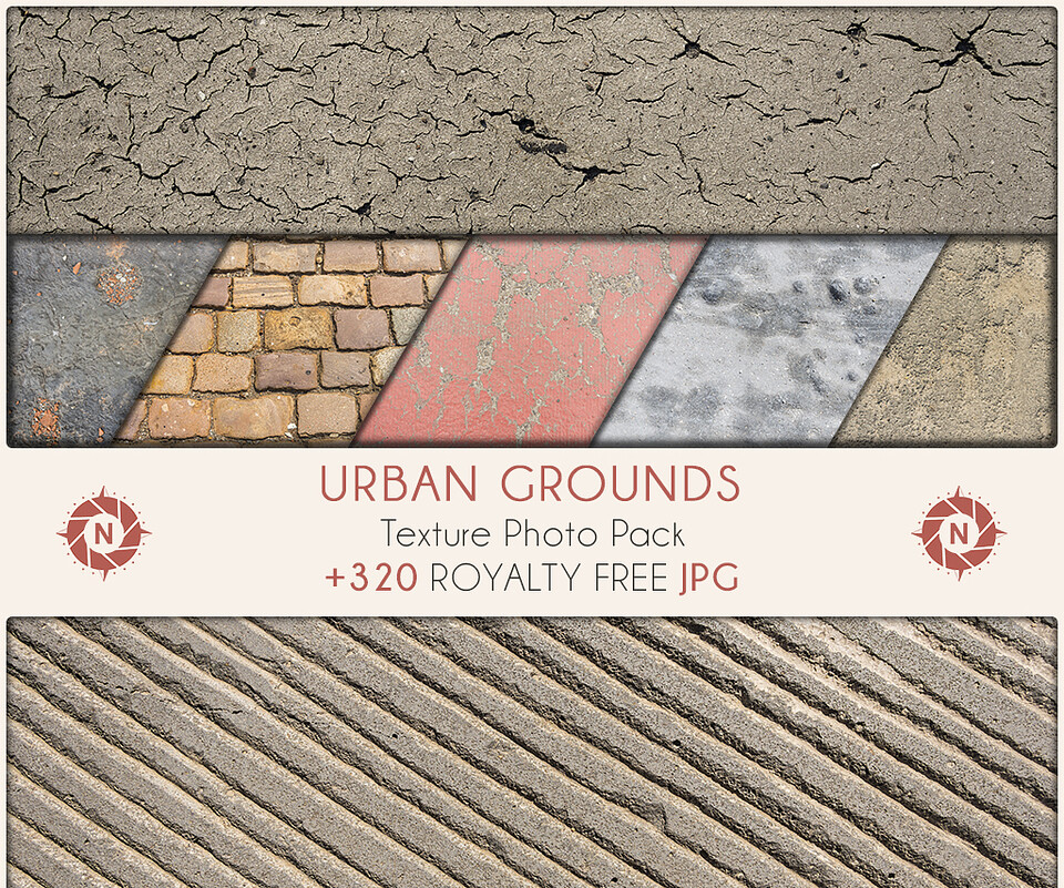 Urban Grounds - Texture Photo Pack