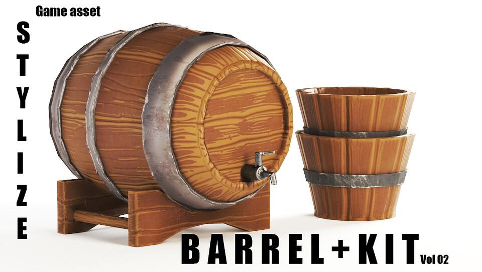 Stylized Barrel+Kit