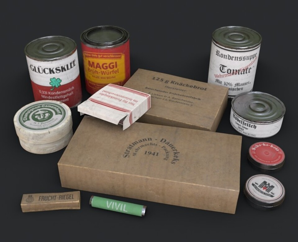 German Combat Ration WWII