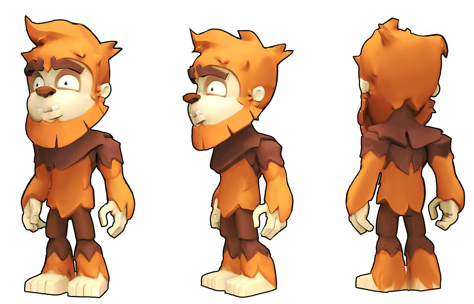 Little Big Foot Character Model