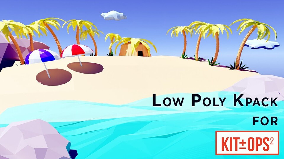 Low Poly Kpack for KitOps
