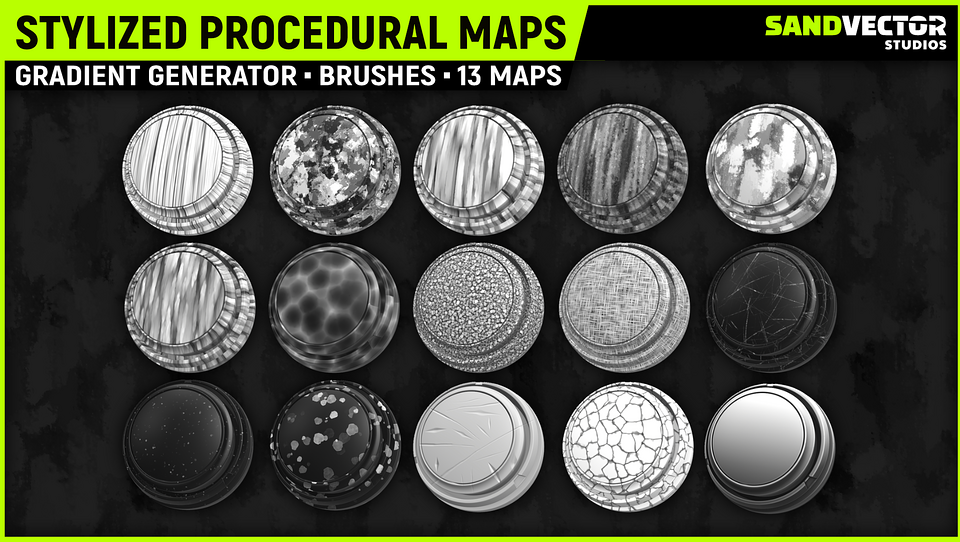 Stylized Procedural Maps & Tools