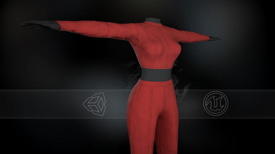 Red Women Outfit