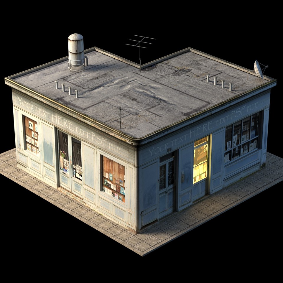 Small Shop Building