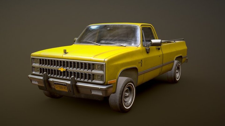 Chevrolet C10 1982 Yellow