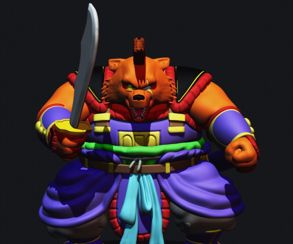 Bear Thief 1986 / Dragon Ball Fanart