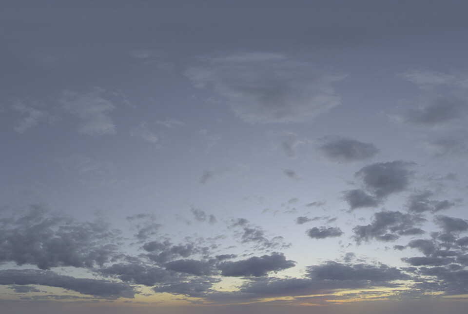 Skydome HDRI - Midnight Sun