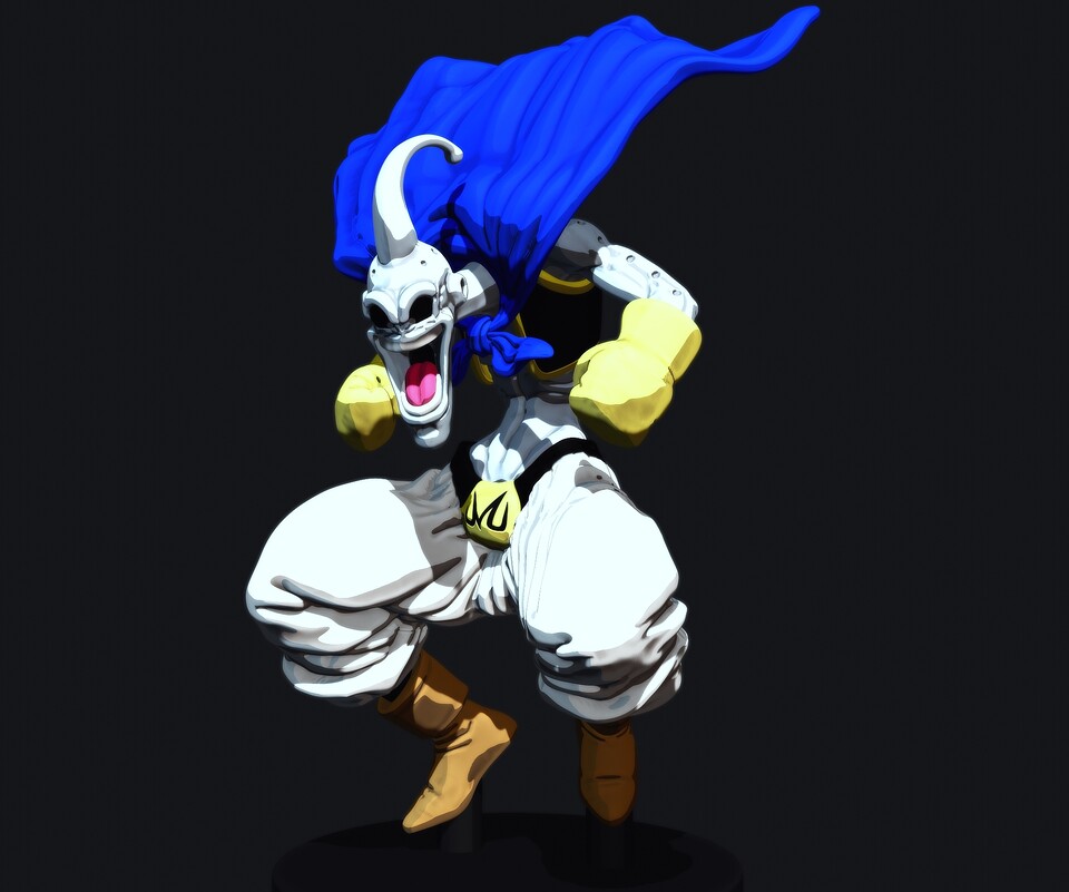 Majin Boo Pure Evil 1989 / Dragon Ball Z / Fanart