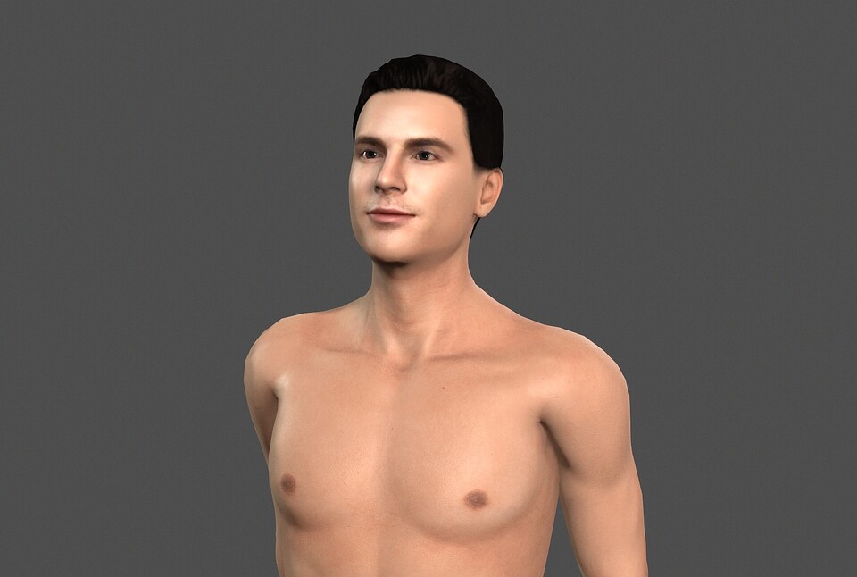 Man Rigged And Animated For Unreal Engine