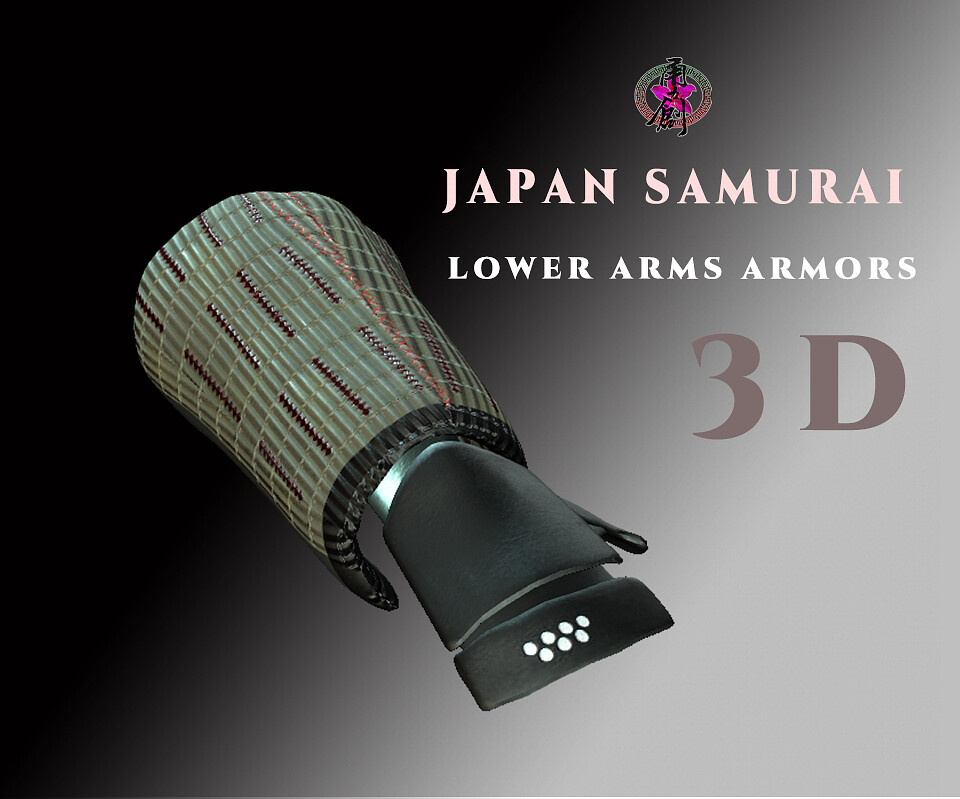 Japan Samurai Lower Arms Armors