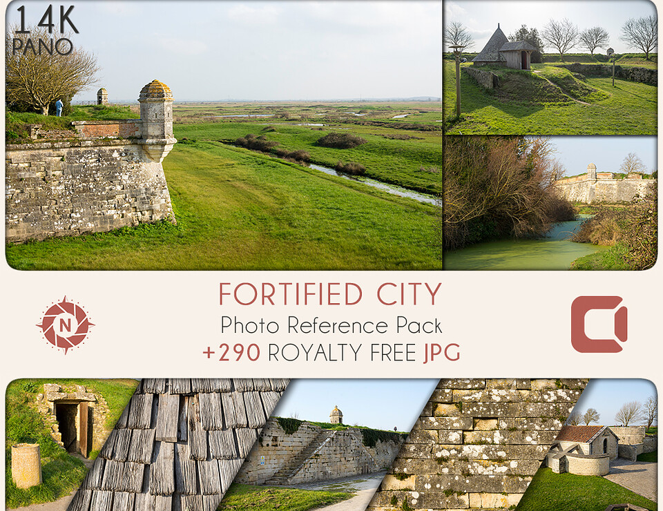 Fortified City - Photo Reference Pack