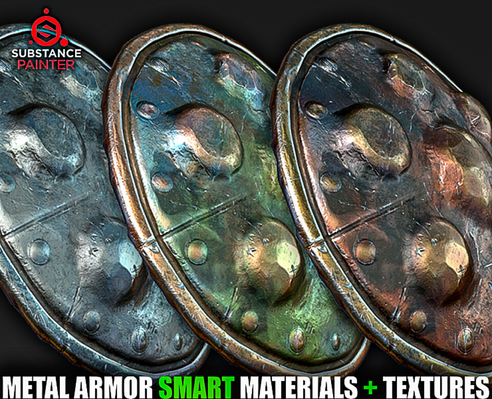 Metal Armor Smart Materials + Textures