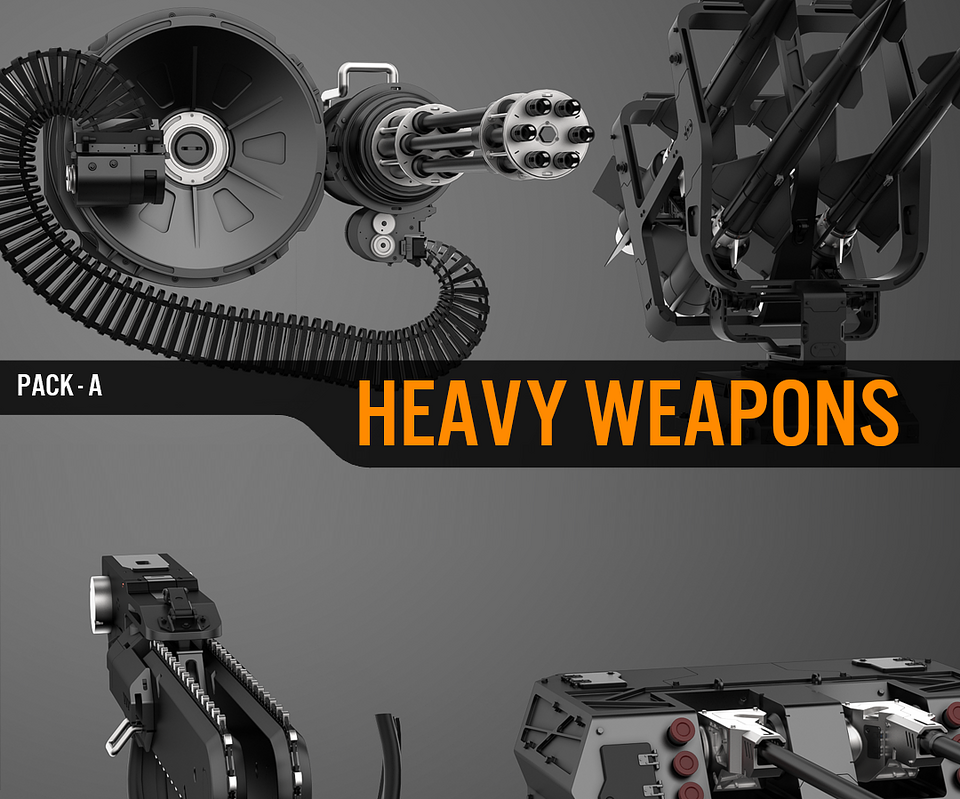Heavy Weapons - Pack A