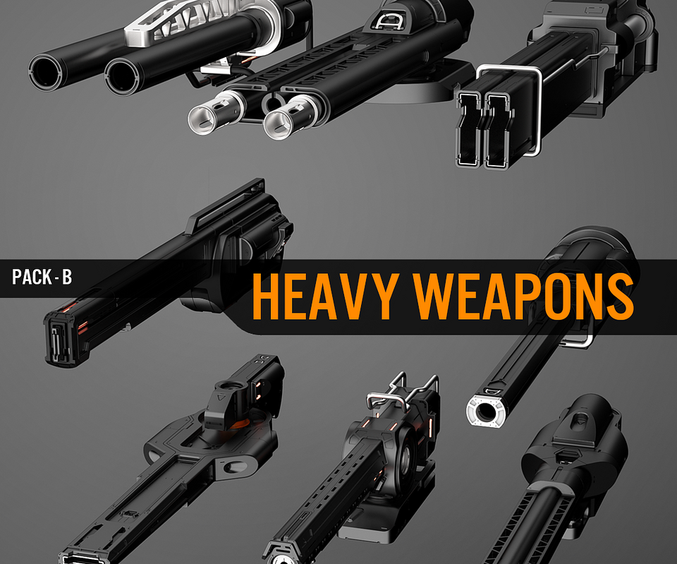 Heavy Weapons - Pack B