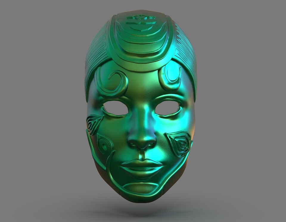 Natural Mask 3D Print