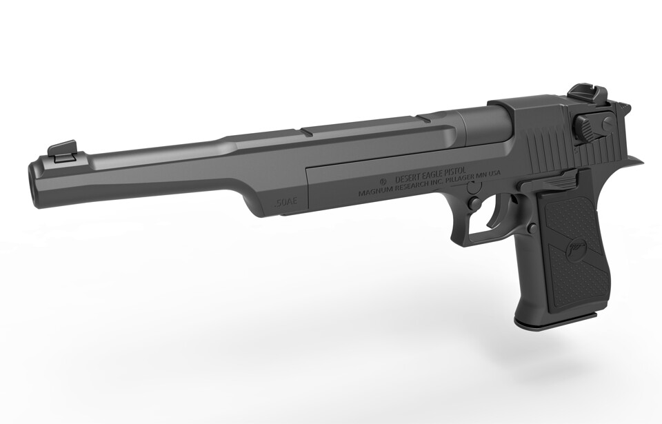 Pistol Desert Eagle .50 AE Magnum 10 inches barrel