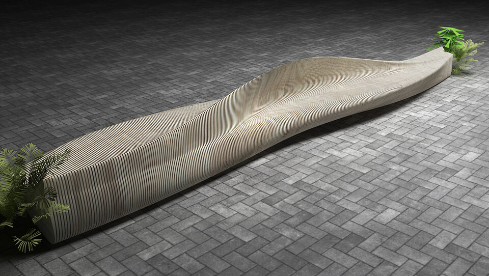 Parametric Seating Bench