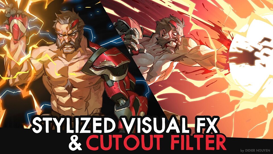 STYLIZED VFX using CUTOUT FILTER - 24min