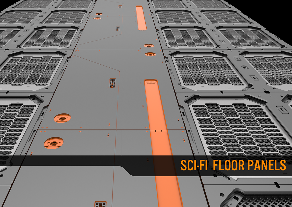 Sci-Fi floor Panels