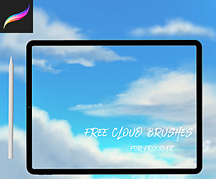 Dynamic Clouds Brush set 2