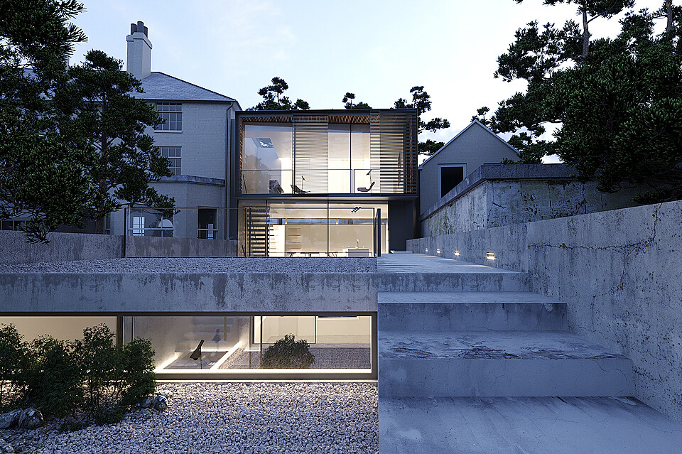 Indoor and outdoor building modeling and rendering