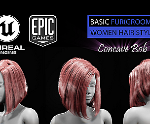 UE4 - GMH2 Realtime Hair Package