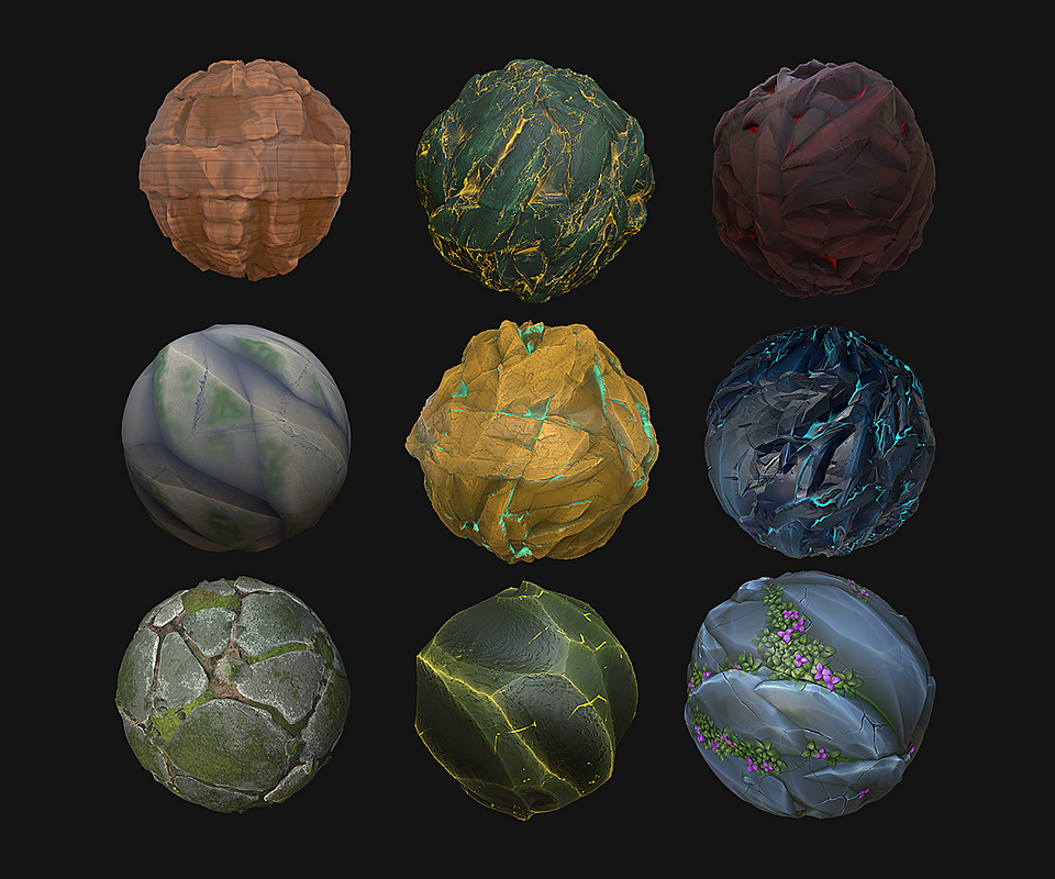 Pack Stylized Texture 1