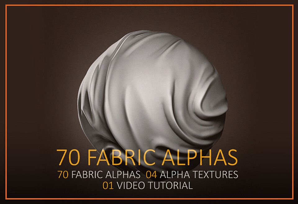 70 Fabric Alphas - With Tutorial