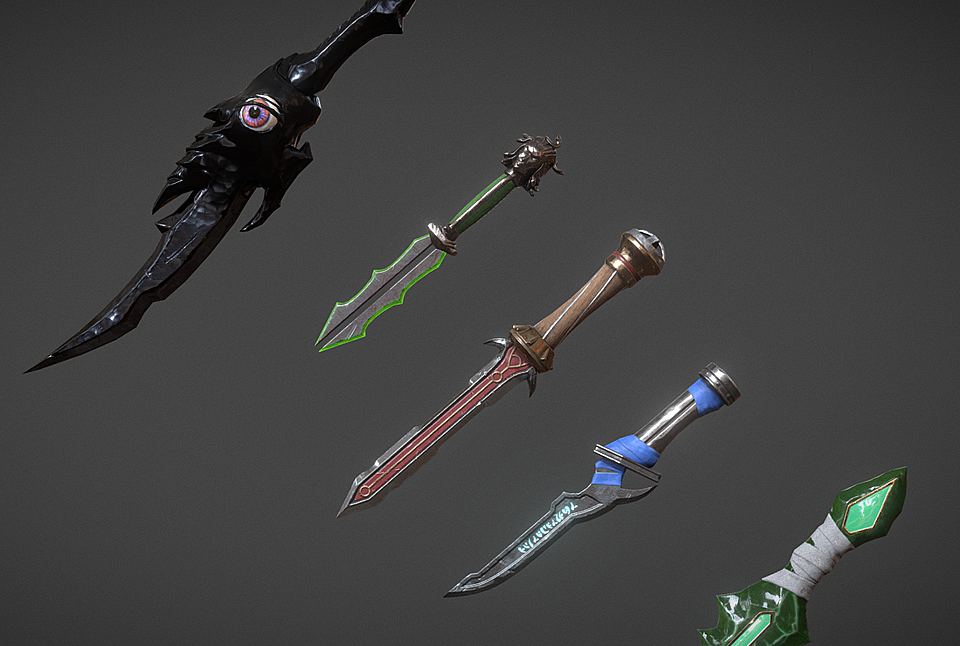 5 Fantasy Stylish Dagger