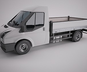 10 Commercial Vehicles 3d model collection